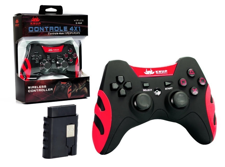 CONTROLE FEIR 4X1 COM FIO PC - Play Informática Pinhais