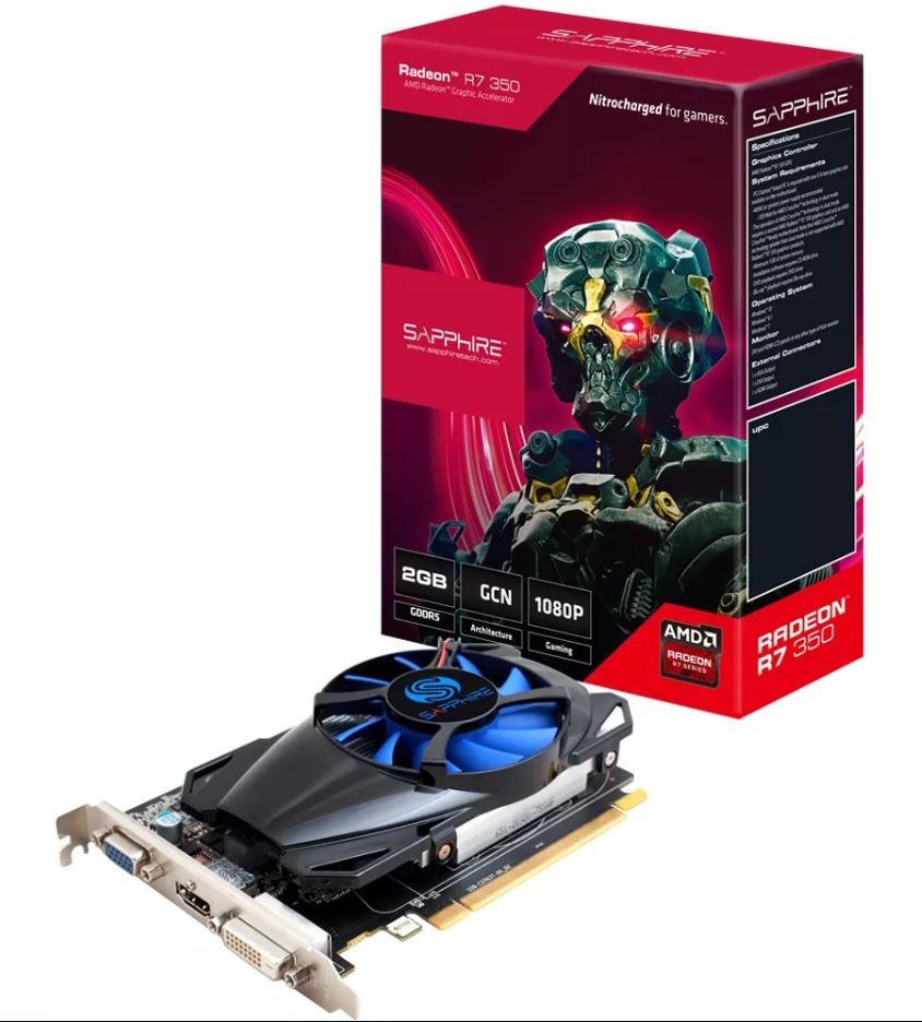PLACA DE VIDEO AMD RADEON R7 350 2G - Play Informática Pinhais