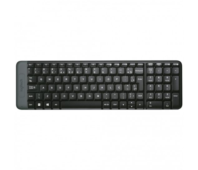 TECLADO SEM FIO K230 PRETO LOGITECH - Play Informática Pinhais